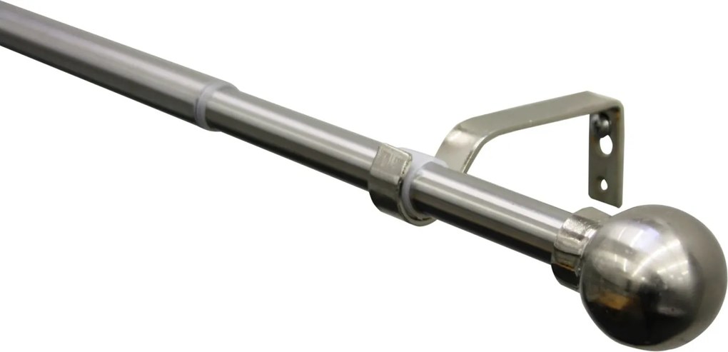 Gardinia Souprava s koulemi vzhled nerez ocel průměr 16 mm / 19 mm 120 - 210 cm
