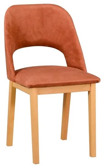Drewmix Jídelní židle MONTI 2 dřevo: ořech, potahový materiál: látka
