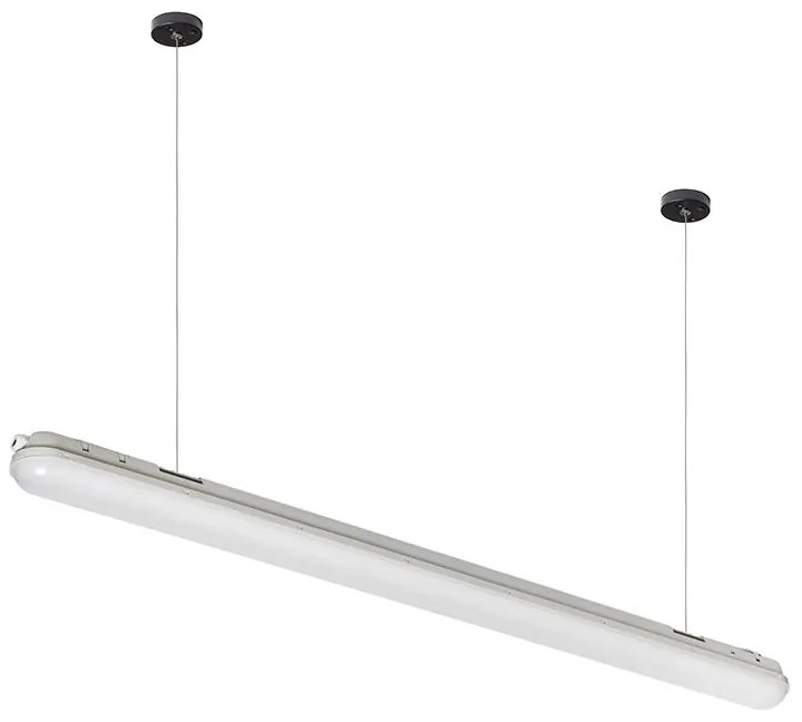 RED G13670 TRIDENT PRO 120 těleso šedá matný akryl 230V LED 40W IP65 4000K - DESIGN RENDL