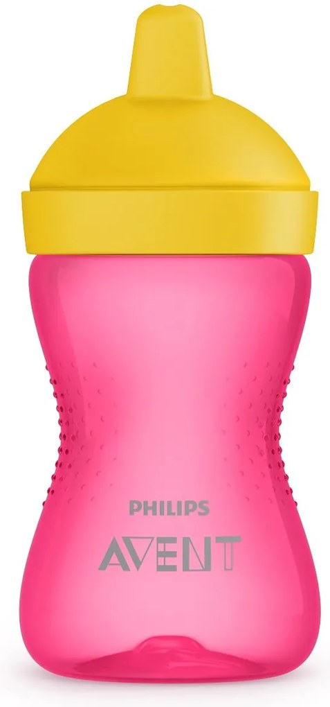 Láhev na pití pro děti philips avent hrneček 300 ml dívka, tvrdá hubička