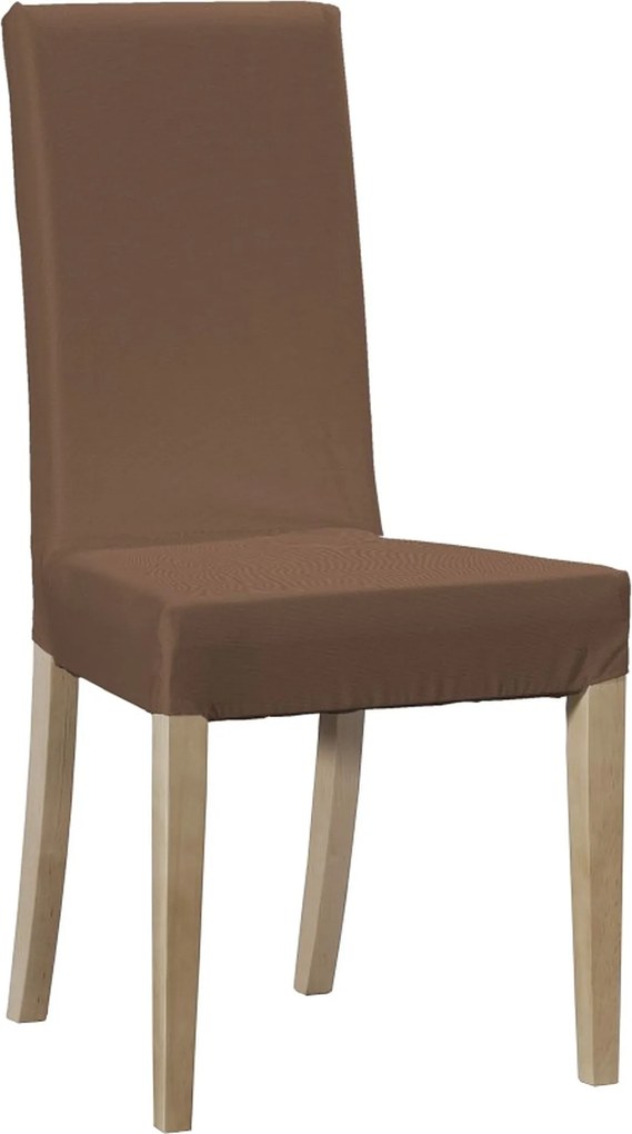 Potah na židli IKEA  Harry, krátký barva hnědá
