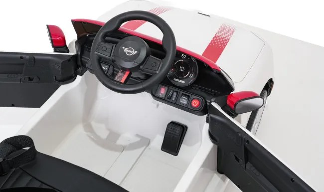 Elektrické autíčko Mini Cooper bílé