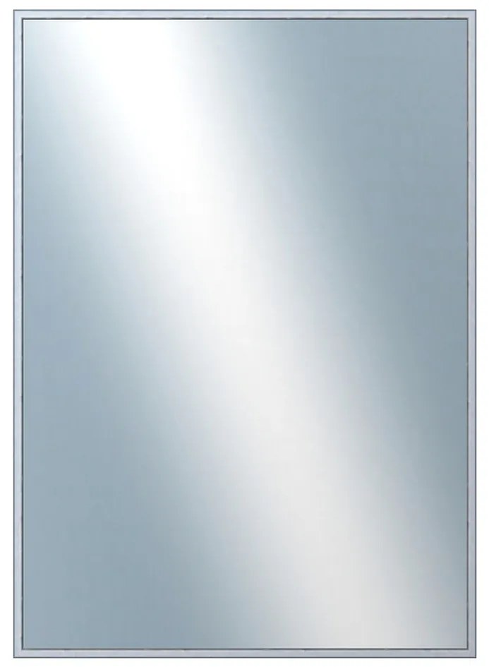 DANTIK - Zarámované zrcadlo - rozměr s rámem cca 50x70 cm z lišty Hliník stříbrná drás|P269-218 (7269218)