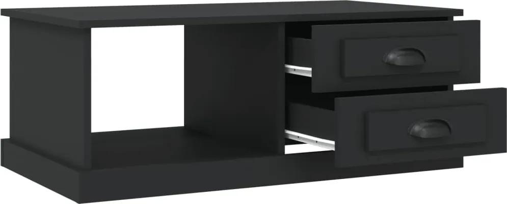 vidaXL Konferenční stolek 90 x 50 x 35 cm kompozitní dřevo [816241] Barva: Bílá
