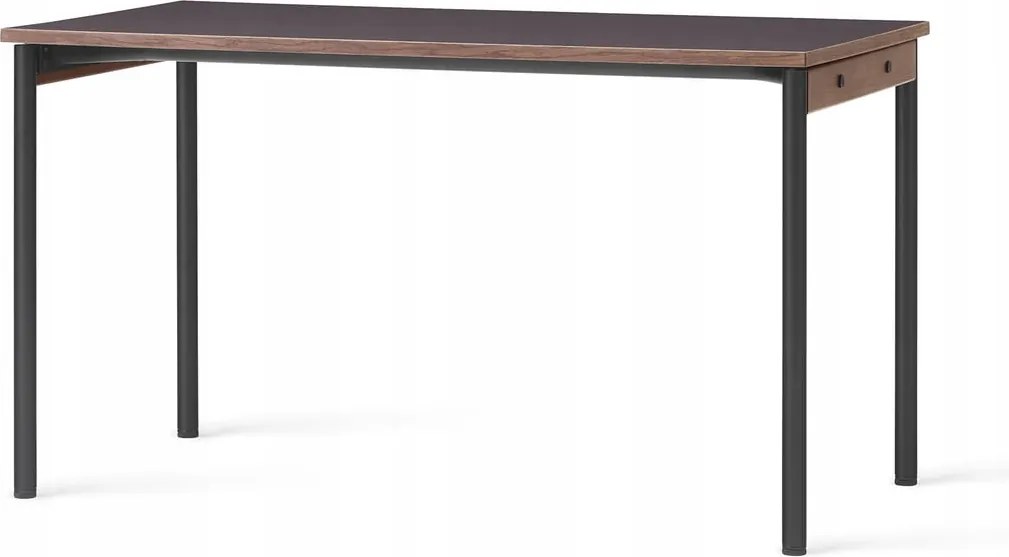 Audo Co Desk Psací stůl 140x70 cm Nohy černé Laminátová deska Terra