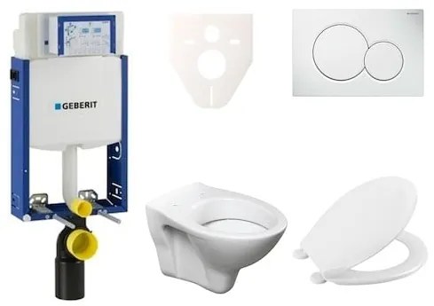 Cenově zvýhodněný závěsný WC set Geberit k zazdění + WC Ceramia S-Line Pro 110.302.00.5NR1