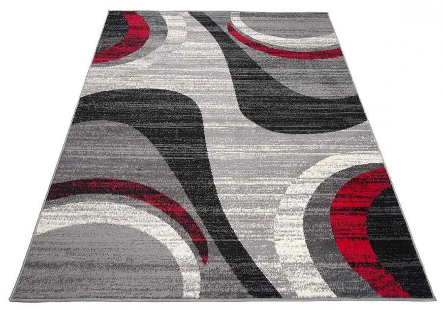 Kusový koberec PP Rex šedý 80x150cm