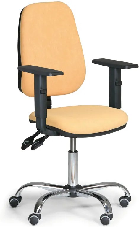 EUROSEAT Kancelářská židle ALEX - žlutá
