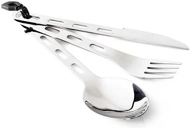 Kempingové nádobí gsi outdoors stainless 3 pc. ring cutlery