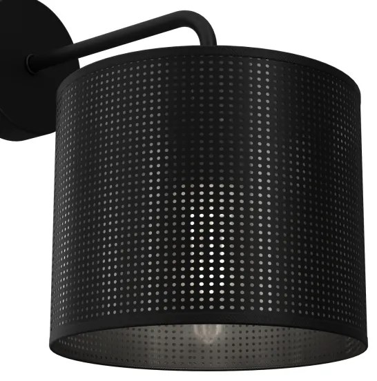 Nástěnná lampa LOFT SHADE 1xE27/60W/230V černá