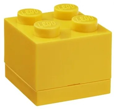 Dóza na mále občerstvení Storage Mini Box 4 | žlutá