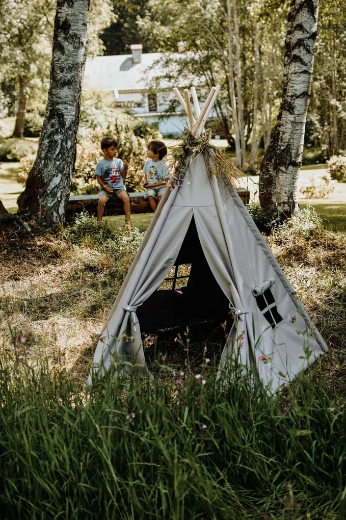Vigvam design Venkovní Teepee Wild Child, Sand - ČTVERCOVÉ BEZ DOPLŇKŮ