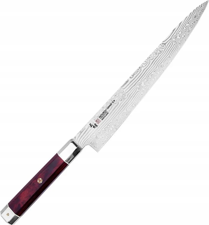 Mcusta Zanmai VG-10 Ultimate Aranami Japonský Nůž Sujihiki 24 cm