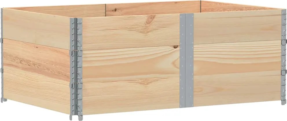Zahradní truhlík 150 x 100 cm masivní borové dřevo 3295439