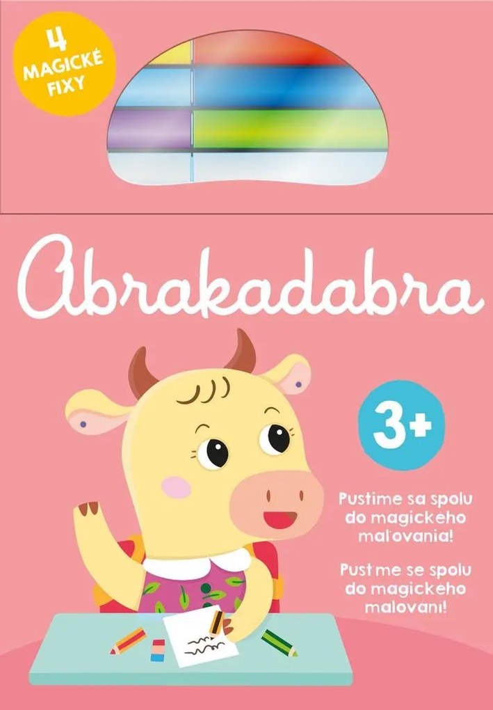Omalovánky abrakadabra 3+