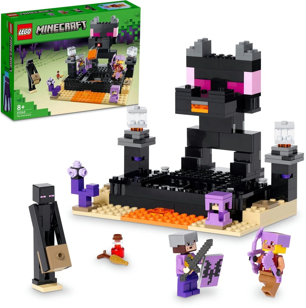 Lego stavebnice lego minecraft 21242 aréna v endu