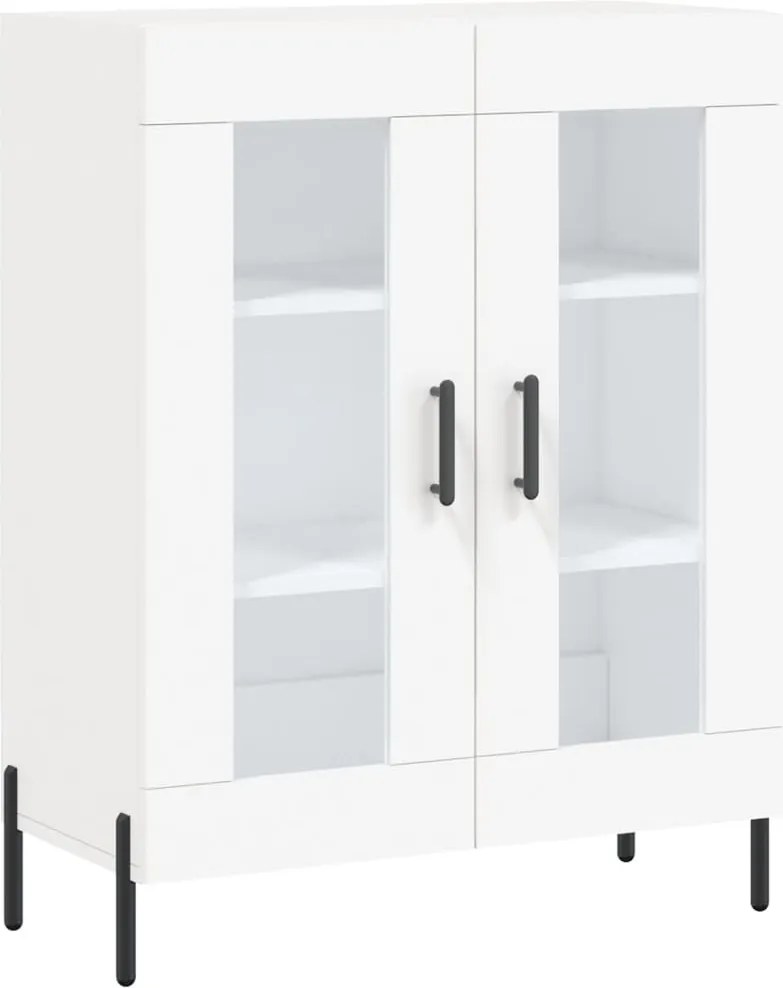 Skříň highboard bílá 69,5 x 34 x 180 cm kompozitní dřevo 3189325