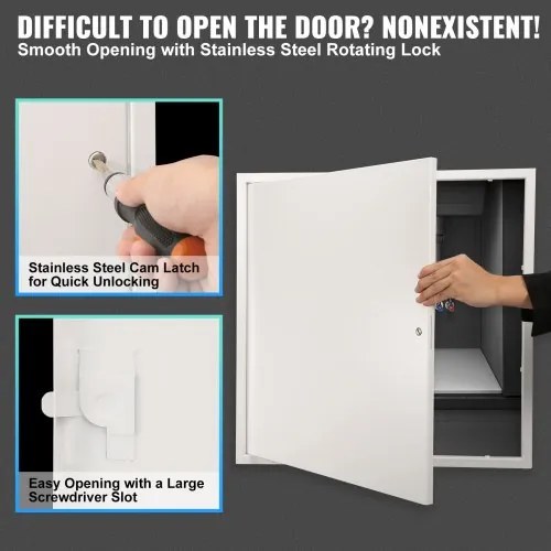 Přístupový panel pro sádrokartonové desky a stropy, 24 × 61 cm