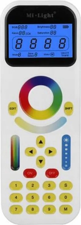 Dálkový Ovladač Led Mono Cct Rgb Rgbw 99 WiFi Zón Mi-Light FUT090