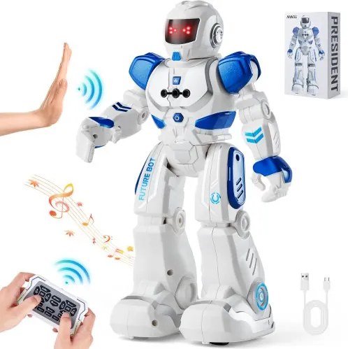 RC robotická hračka pro děti Programovatelné dálkové ovládání mluvícím tanečním