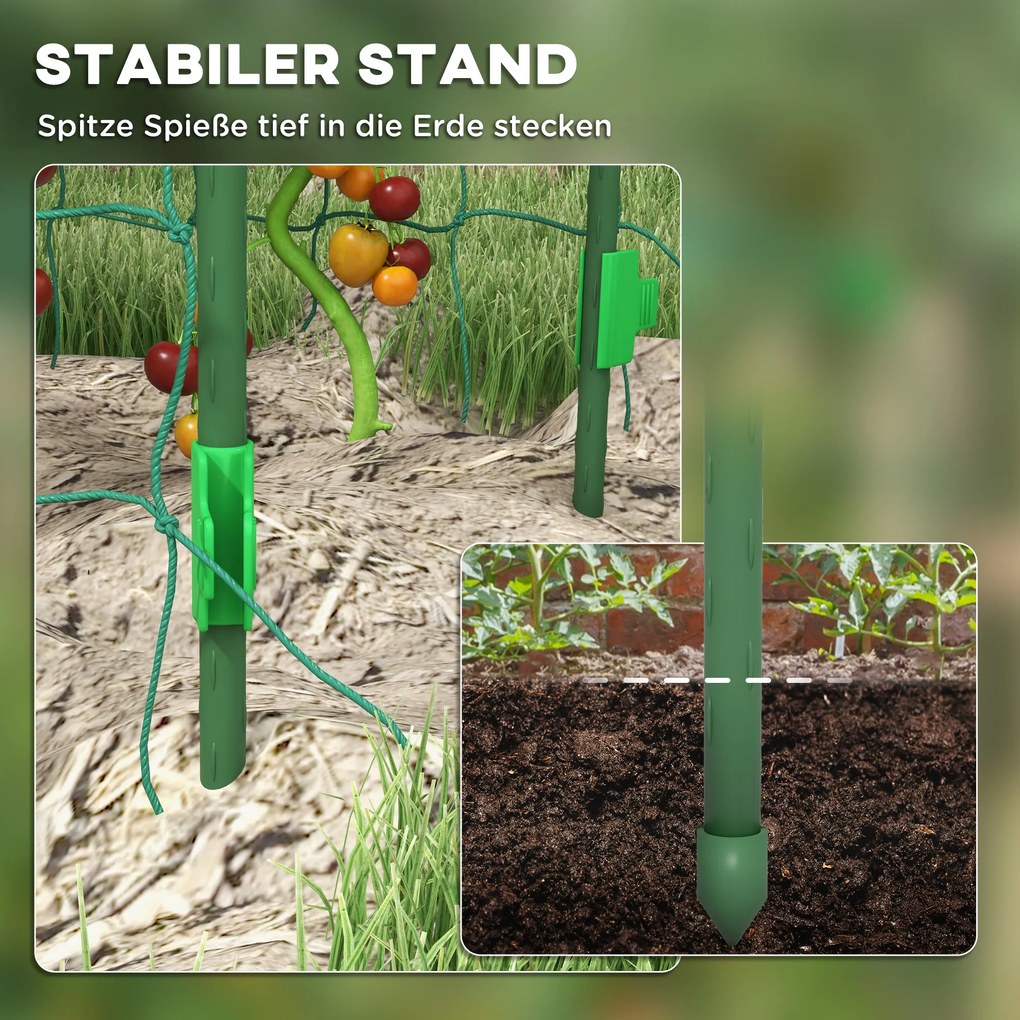 Velký lezecký oblouk, síť proti ptákům, snadná instalace, kov, 43 x 182 x 183 cm