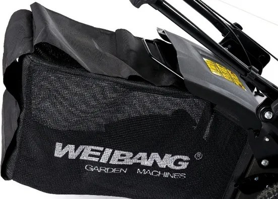 Weibang WB 537 SLCV 6in1 – Benzínová sekačka s pojezdem profi 53 cm, kovová převodovka, OHV 196 ccm – Servis ČR