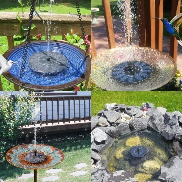 Zaparkorun Solární zahradní fontána