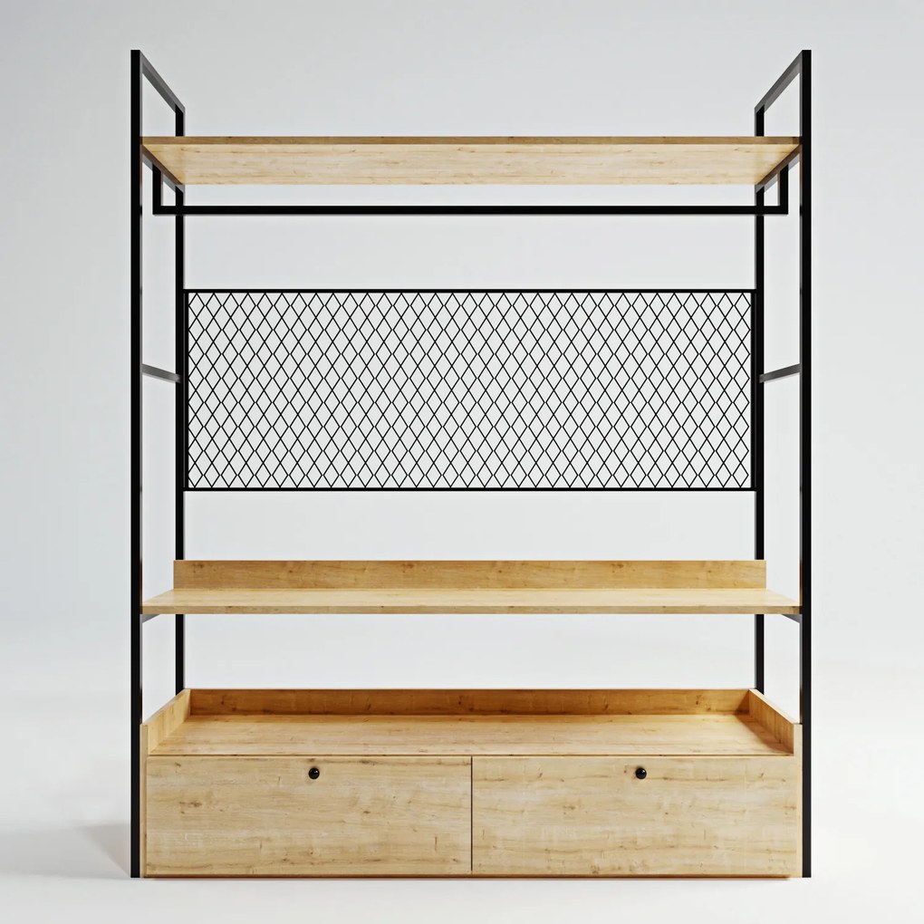 KALUNE DESIGN Otevřená šatní skříň FILELI 285LCV1154