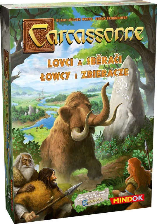 MINDOK HRA Carcassonne Lovci a sběrači *SPOLEČENSKÉ HRY* mn015
