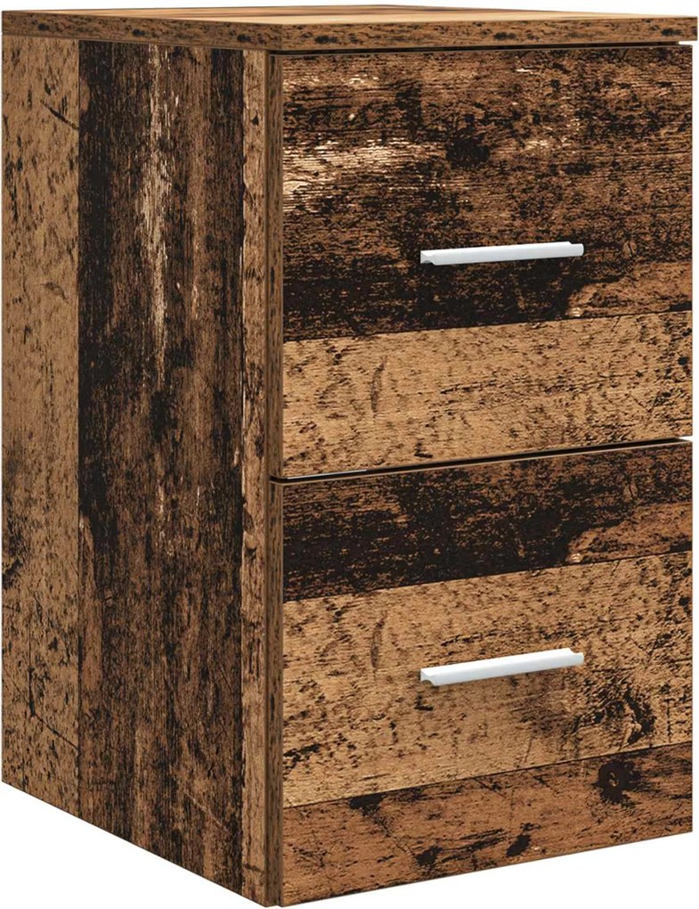 Sada koupelnových skříněk 3 ks Staré dřevo 49,5 x 41 x 63 cm 3405833