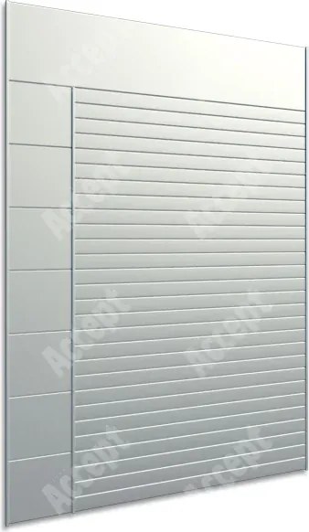 ACCEPT Hlavní orientační tabule ACS 010 (712 x 1031 mm) - stříbrná tabule