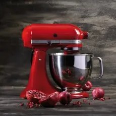 Kuchyňský robot Artisan 5KSM125 královská červená + 5KSMVSA BUNDLEVEGGIEER