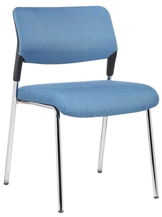 Dalenor Konferenční židle Evo 4L, textil, modrá
