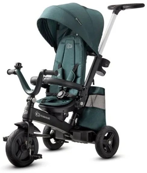 Tříkolka kinderkraft easytwist midnight green