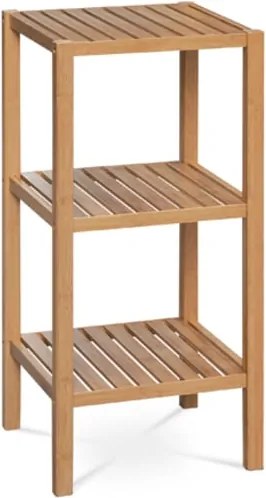 Regál Autronic 37x80 cm přírodní Bambus DR-011-5