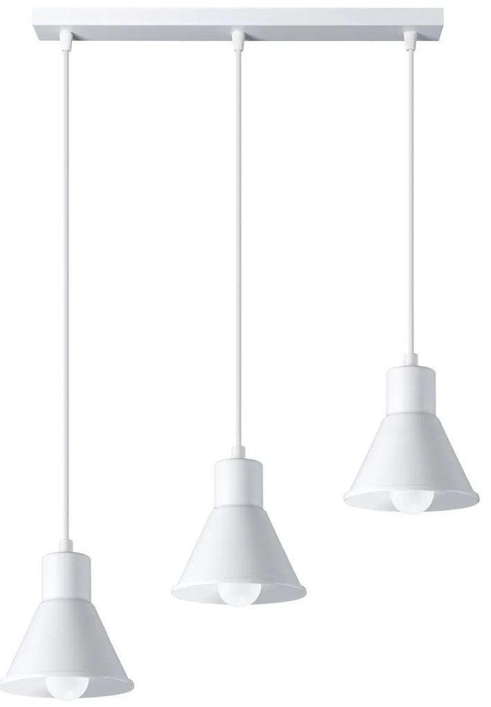 Sollux Lighting Závěsné svítidlo TALEJA 3 bílé [E27].
