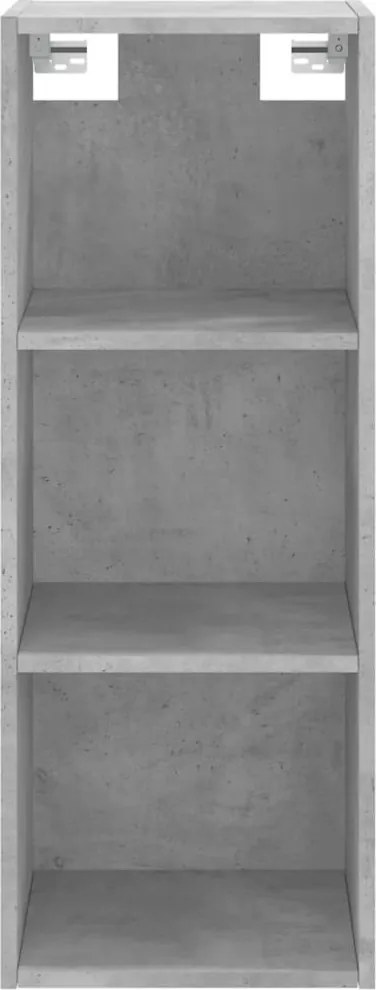 vidaXL Skříň highboard 34,5 x 34 x 180 cm kompozitní dřevo [3189761] Barva: Černá