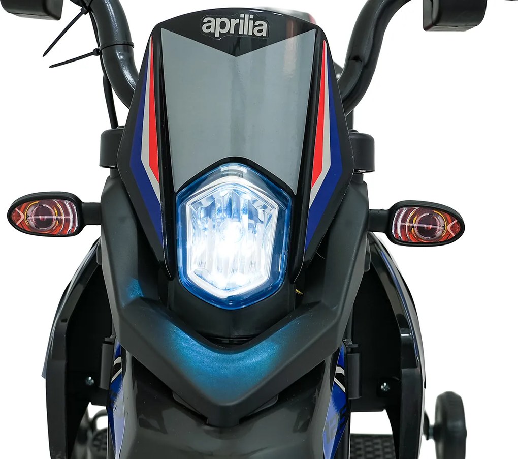 Ramiz Dětská motorka Aprilia RX modrá