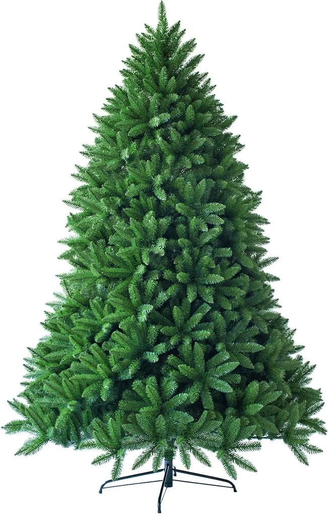 Costway 180 cm Umělý vánoční stromeček PVC jehly Umělý stromek