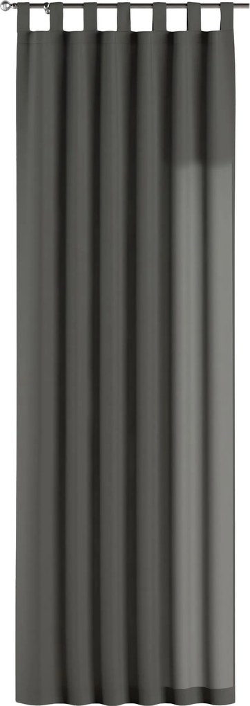 Závěs na poutkach barva šedá