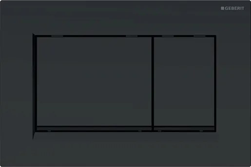 Geberit Sigma20 ovládací tlačítko plast černá mat 115.883.16.1