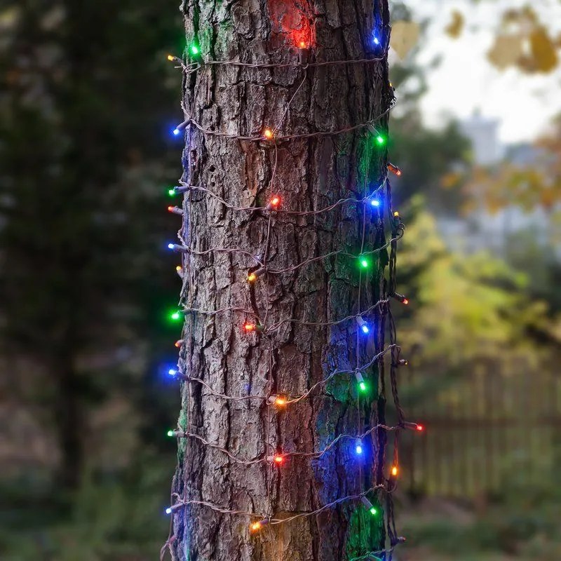 Vánoční světýlka venkovní FLASH multicolor 300 LED