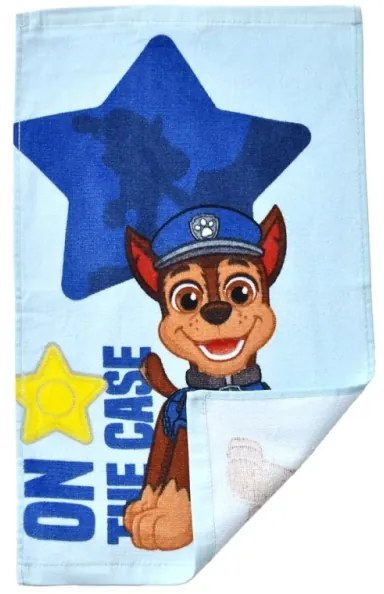 Carbotex Dětský ručník Tlapková Patrola Hvězda Chase 30x50 cm