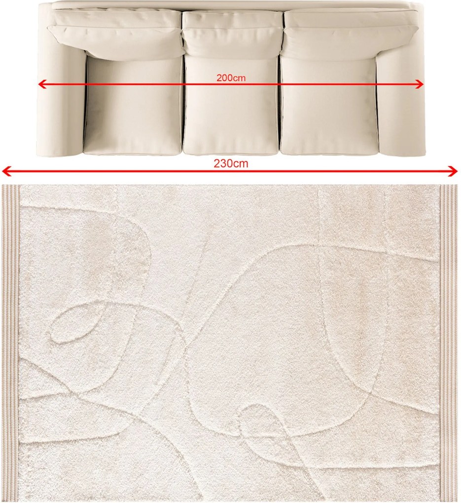 Koberec Ardano cream 160x230 cm