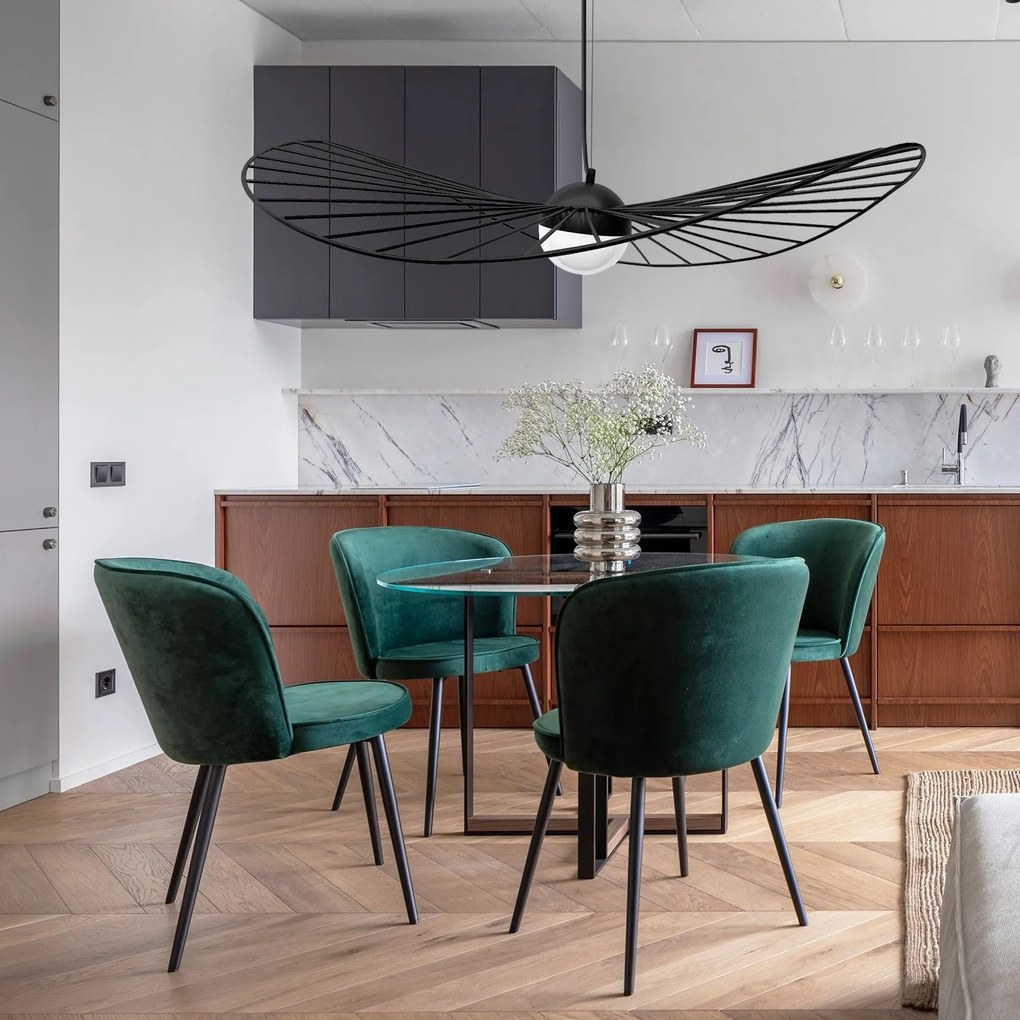 Stropní svítidlo LED Aza 80 cm černé