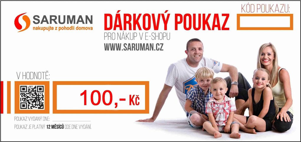 Dárkový poukaz 100,- Kč