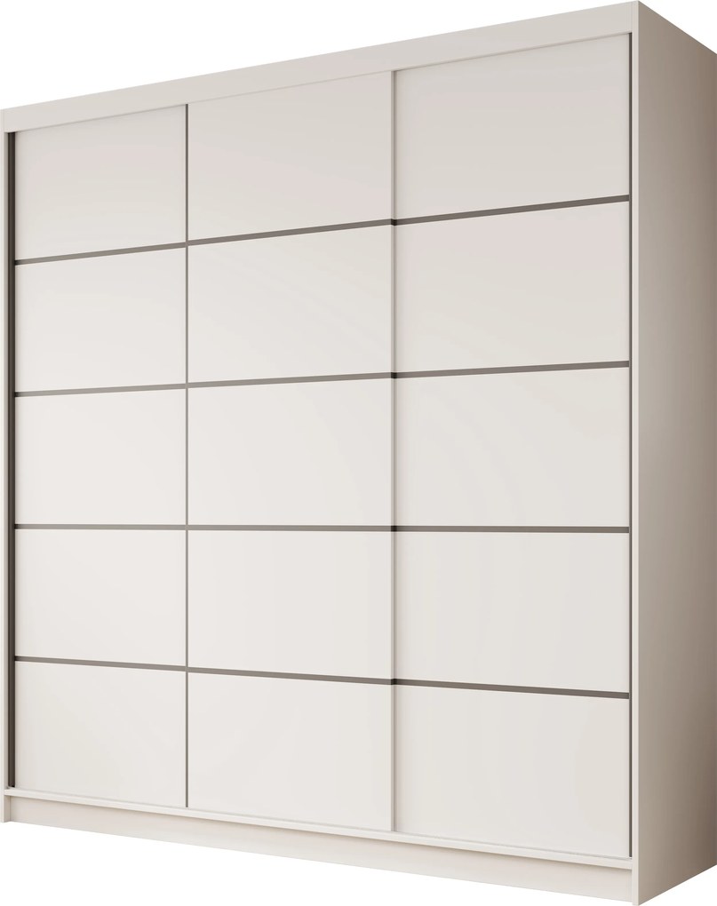 ADRK Furniture Posuvná skříň Greta 200 ADRK-SW-GRE-200-WW