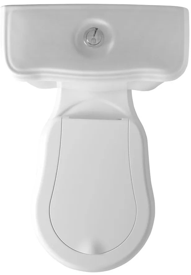 Kerasan Retro WC kombi 45 x 81,5 x 72 cm spodní odpad bronz bílá WCSET13-RETRO-SO