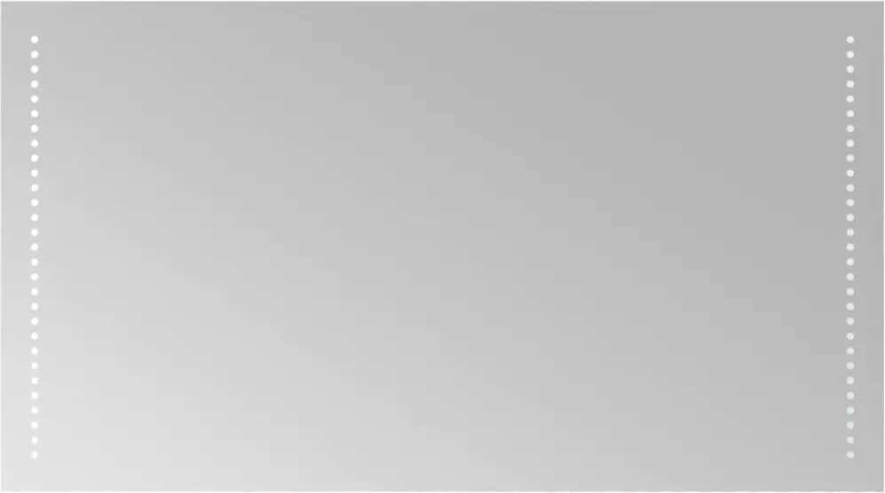 Koupelnové zrcadlo s LED osvětlením 50 x 90 cm 3154053