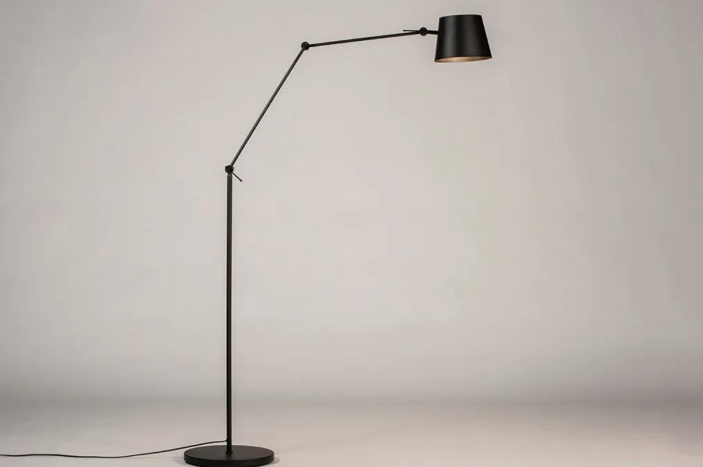 Stojací designová lampa Snap Fosca Black X